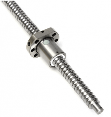 SFU2505 Ball Screw c/w Ball Nut and Machined Ends - DIY Geek