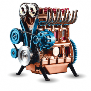 Four Cylinder Engine DIY Model - DIY Geek