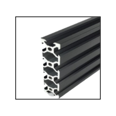 2080 V-Slot Aluminium Profile - Black - DIY Geek