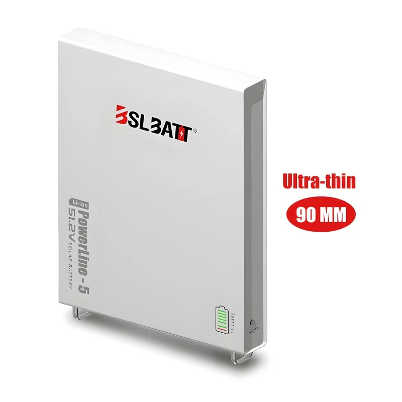 BSL Battery 51.2V - Powerline 100Ah (5.1 KWh) Wall Mount - DIY Geek