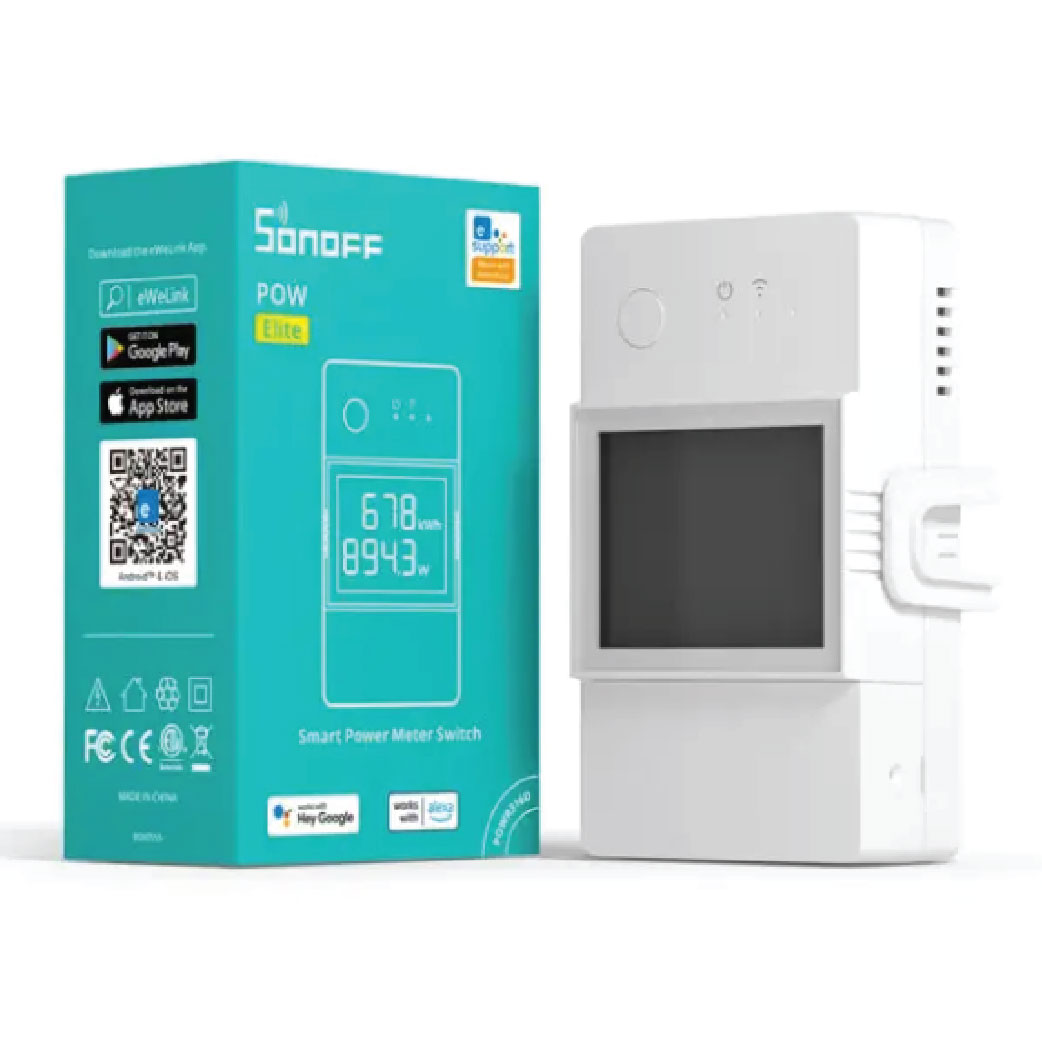 Sonoff POW Elite 16A Smart Power Meter Switch - DIY Geek