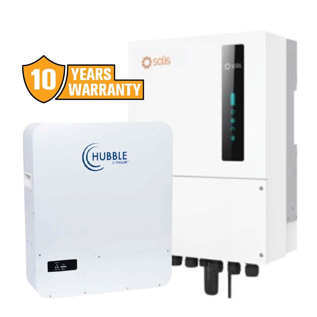 Solis S6 6K Pro Hybrid with 1 x Hubble AM5 - DIY Geek